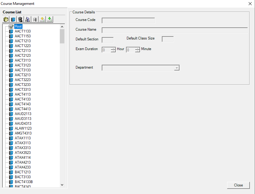 Stage 1: Database: Course Management | TPlus